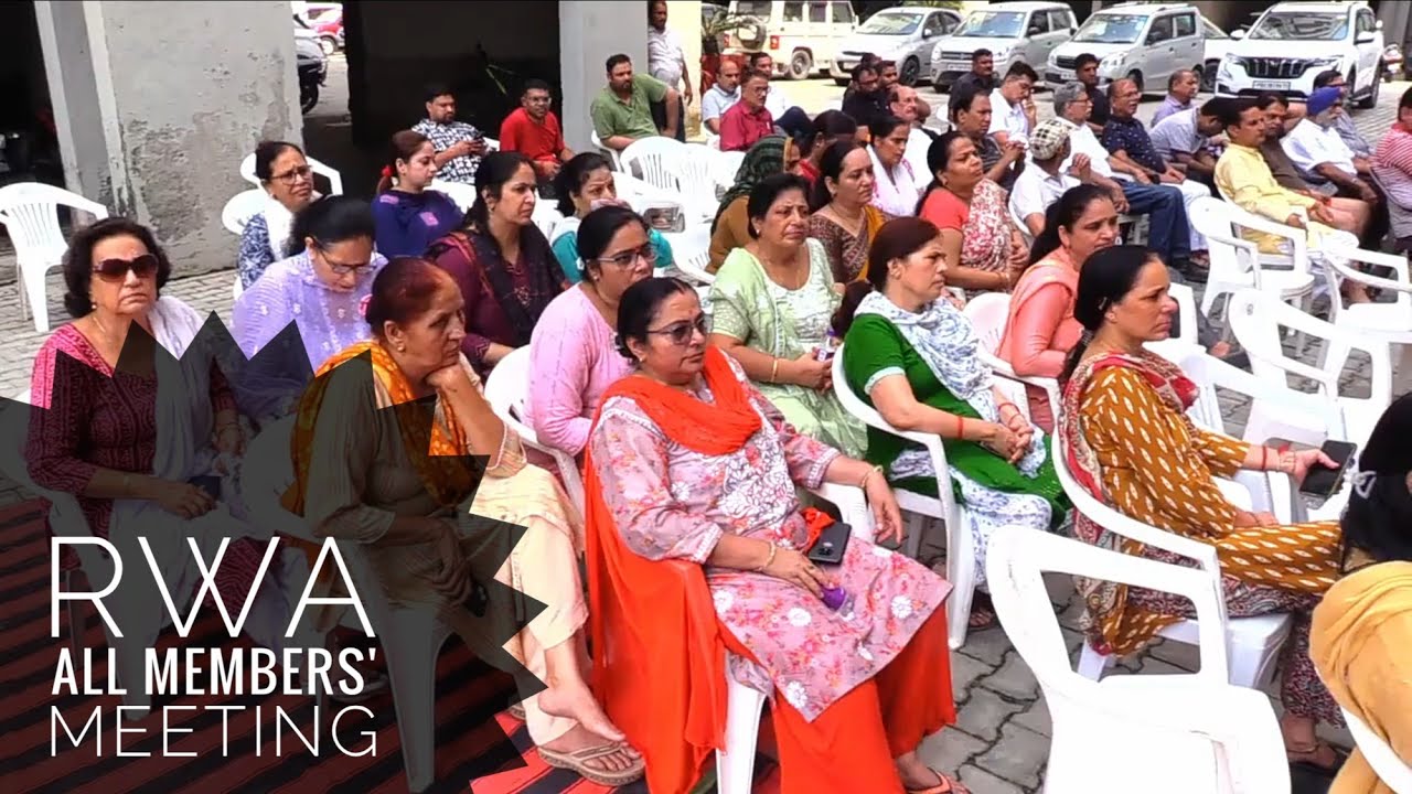RWA - All Members' Meet * Ansals Courtyard * ?18 Sept 2025 - YouTube