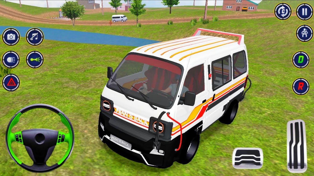 Van Driving Simulator Games 2025 - Mini Coach Bus Offroad Driving 3D ...