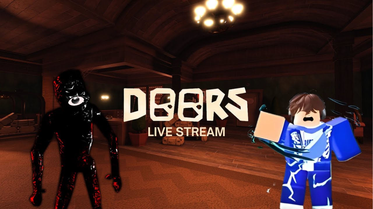 PLAYING ROBLOX DOORS LIVE [🔴] WITH VIEWERS [CHAT CONTROL] 🎮!!!! - YouTube