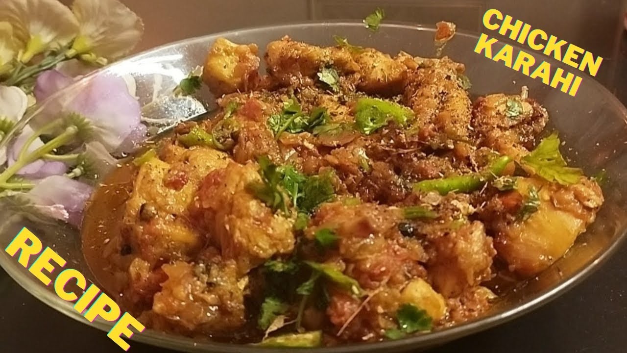 Chicken Karahi | Recipe | Churi Kanta Chamach - YouTube