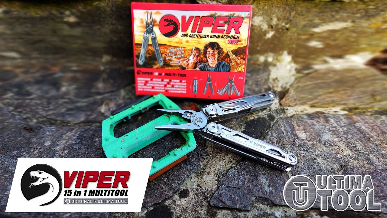 GEAR: VIPER 15-in-1 Multitool - Unboxing auf deutsch - YouTube