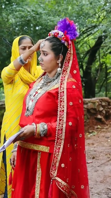 Radhika Doing Rehersal In Forest 🥰 #shortsviral #mannatisundar # ...