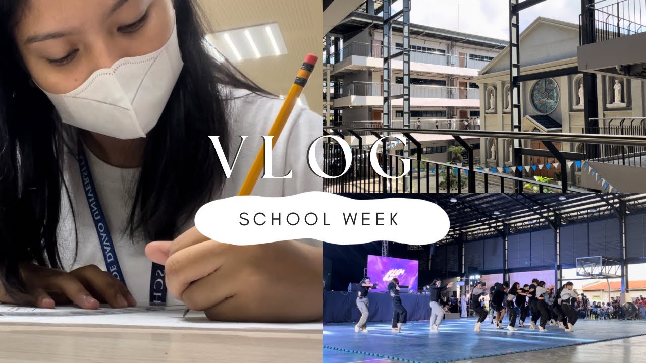 VLOG | Busy School Week 📚 mini school tour & intramural - YouTube