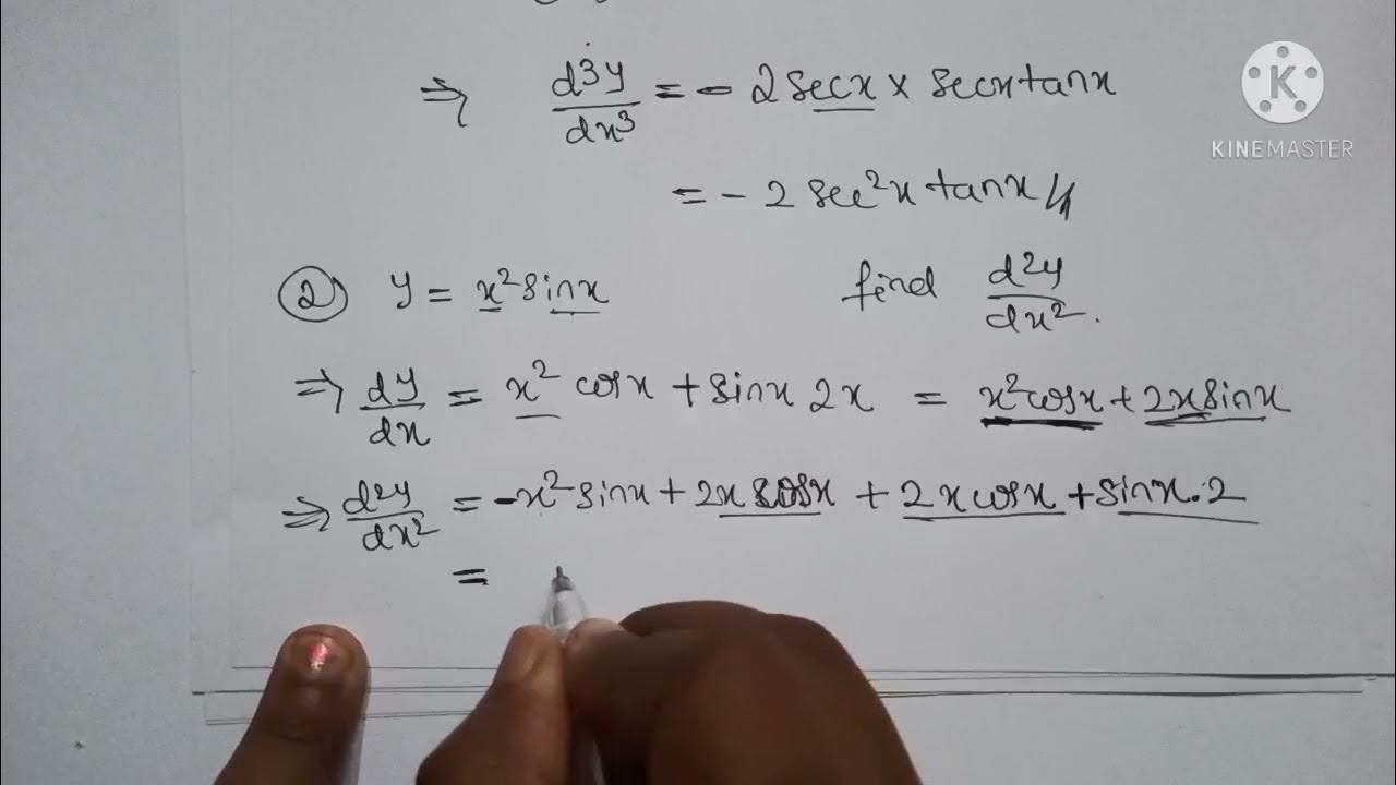 Successive differentiation|n^th derivative of some standard functions ...