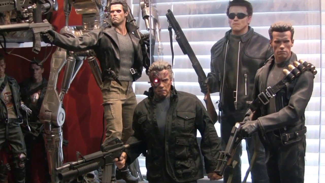 NEW CHRONICLE COLLECTIBLES TERMINATOR GENISYS 1/4 scale figure - YouTube