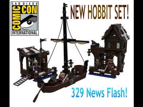 NEW LEGO The Hobbit Lake Town Chase Set & Azog Minifigure Revealed at ...