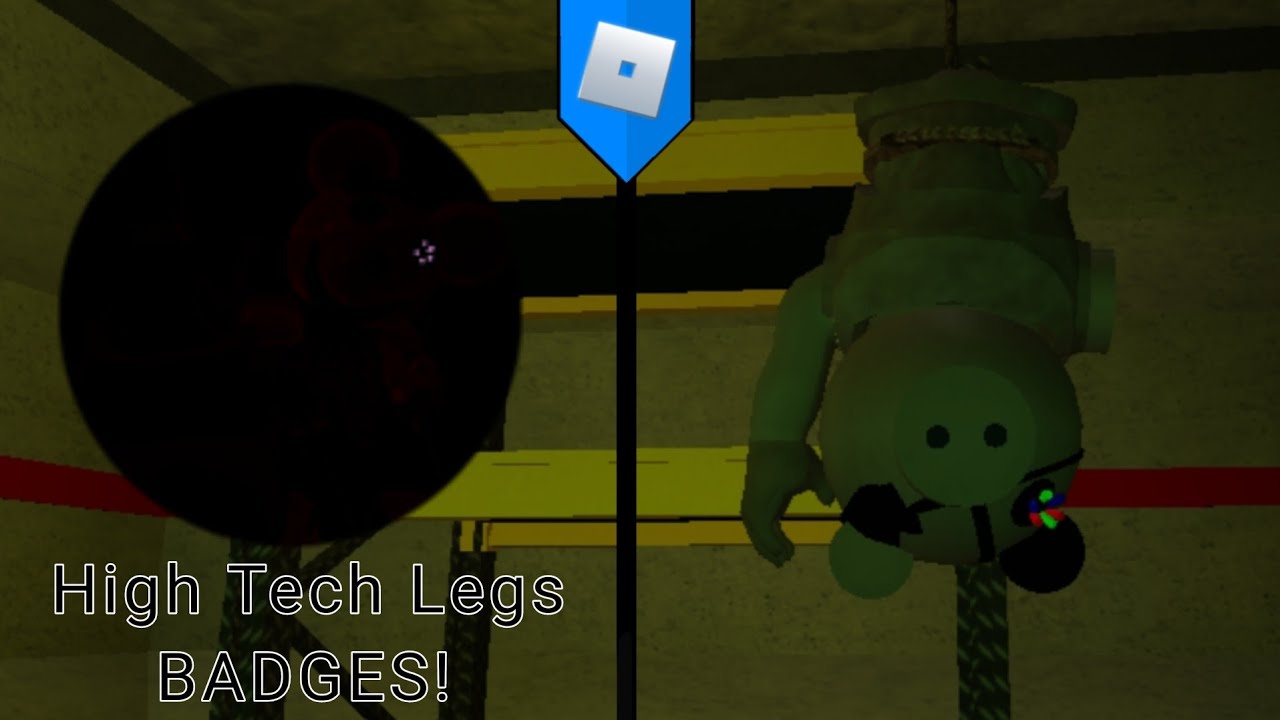 HOW TO GET High Tech Legs BADGES! Piggy The Result Of Isolation Concept ...
