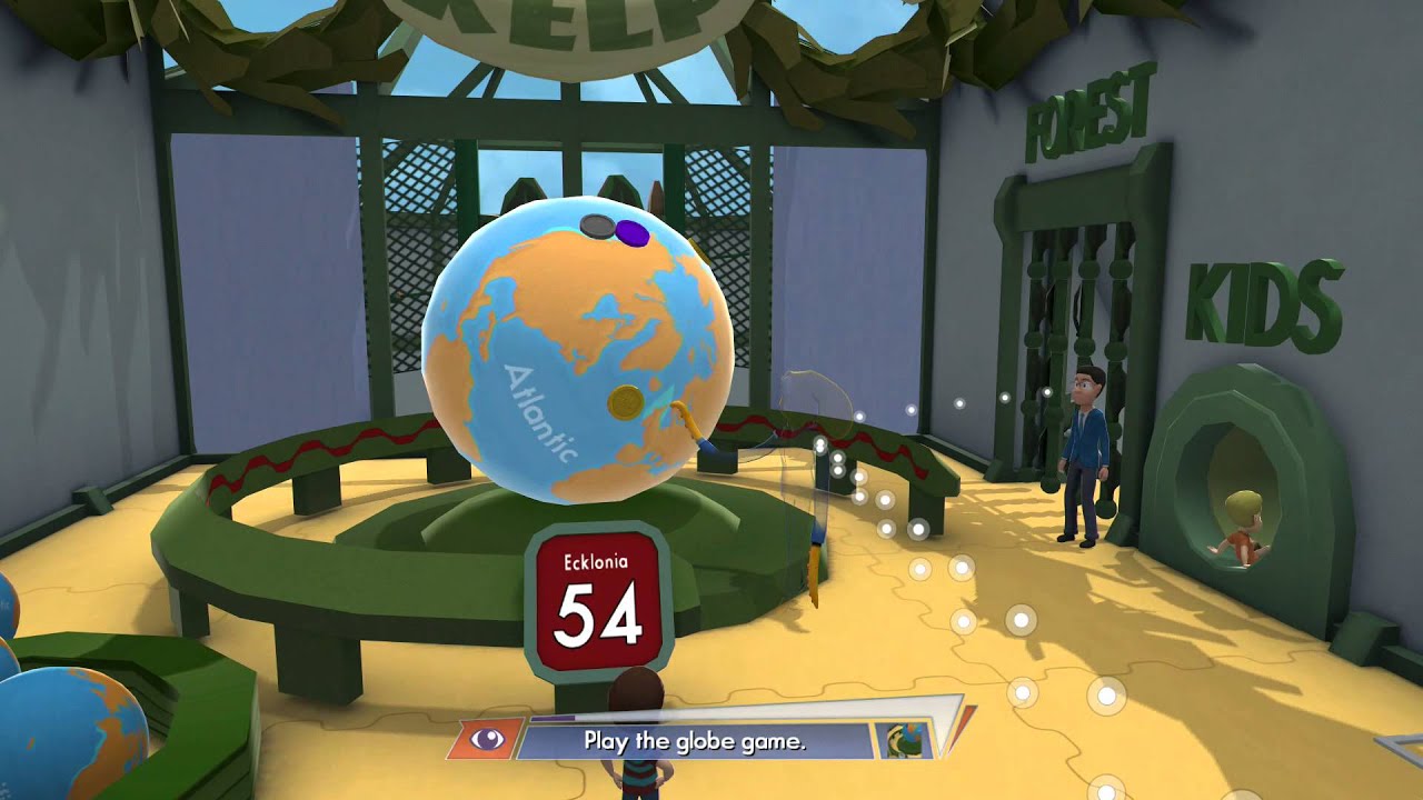 Octodad: Dadliest Catch - World of Kelp: Tommy's Globe Game Sequence HD ...