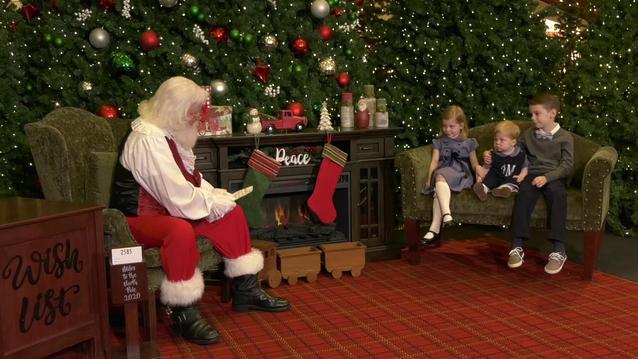 Matthews Santa Visit 2020 - YouTube
