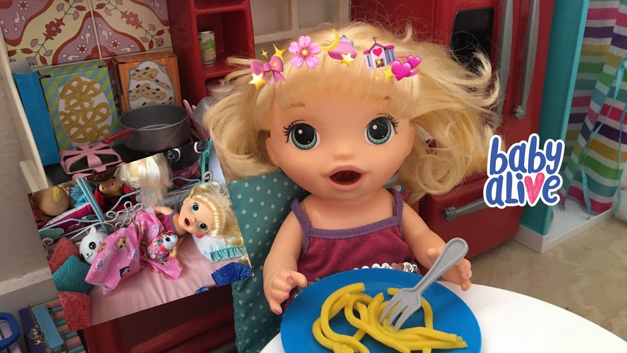 BABY ALIVE Ellie Night Routine / FAN MAIL - YouTube