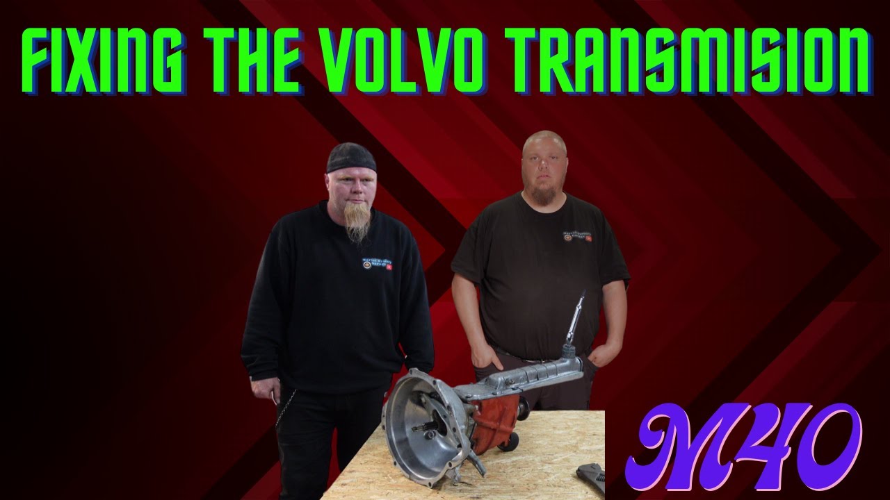 Checking And Fixing The Volvo M40 Gear Box - YouTube