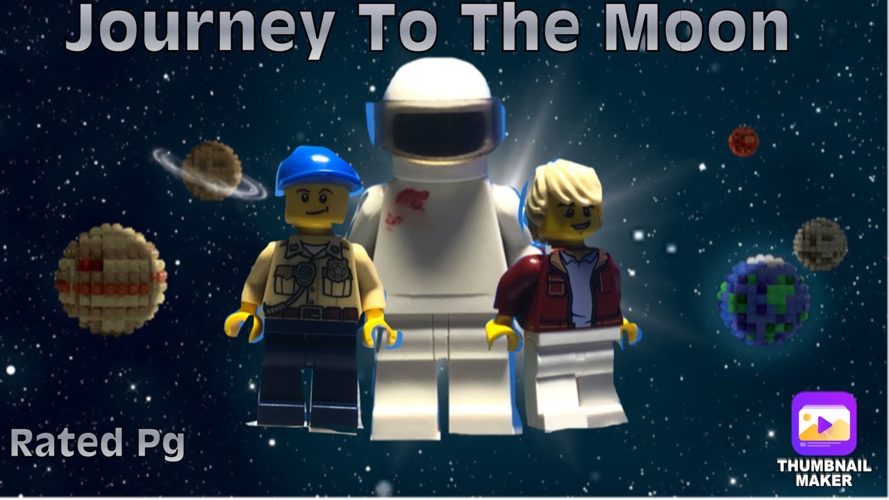 Journey To The Moon(stop motion) - YouTube