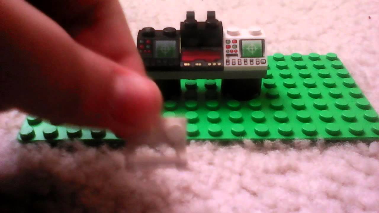 How to make a Lego batcomputer - YouTube