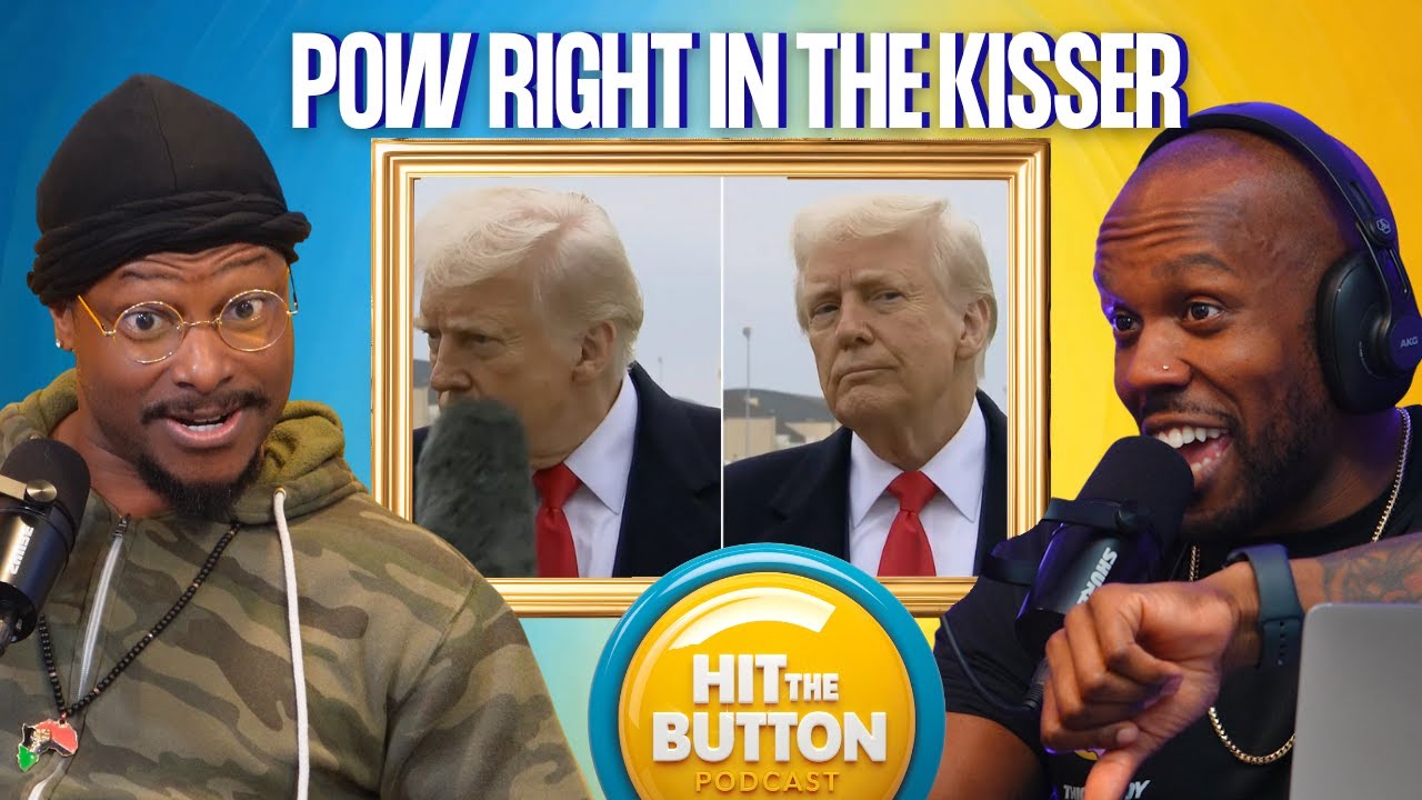Trump Hit In Face By Boom Mic - YouTube