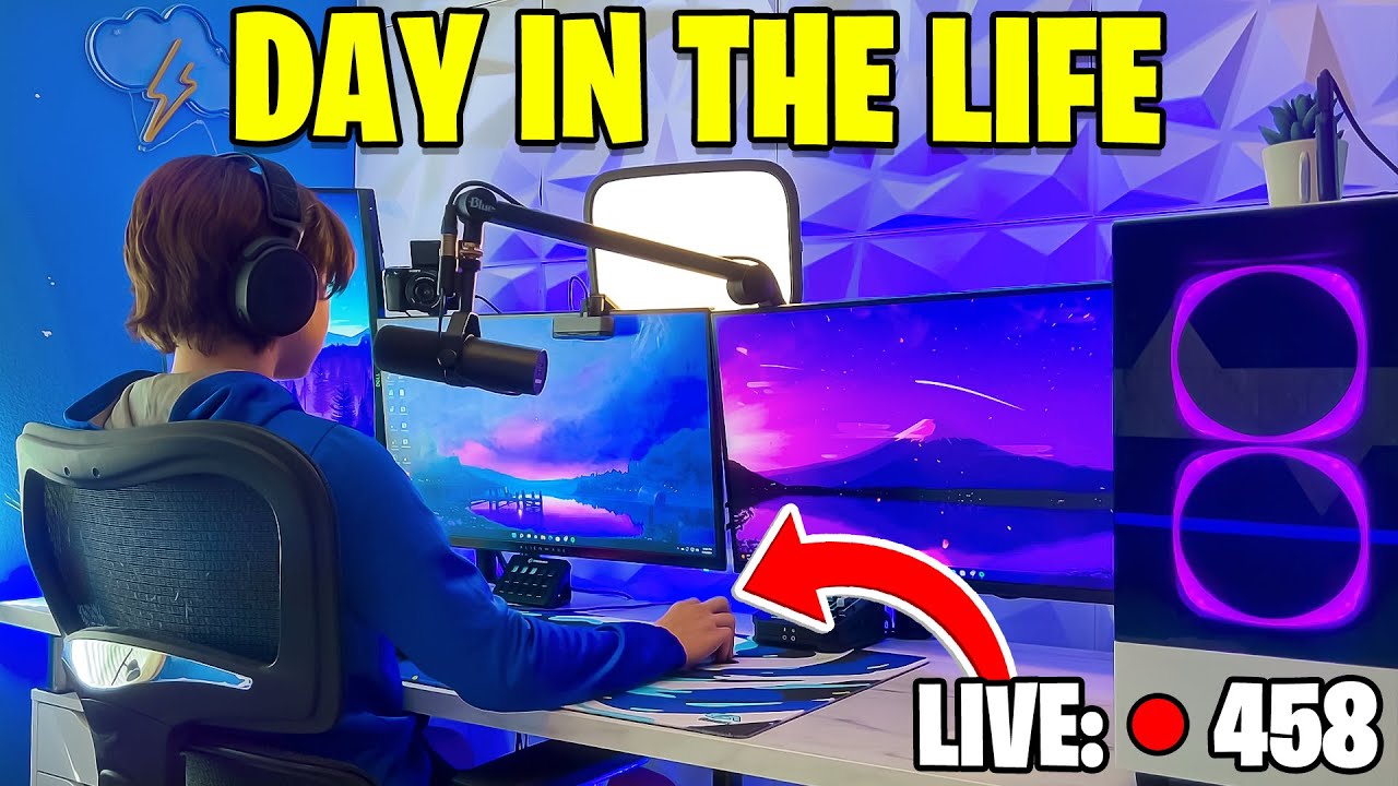 A Day In The Life Of A 15 Year Old Youtuber... - YouTube