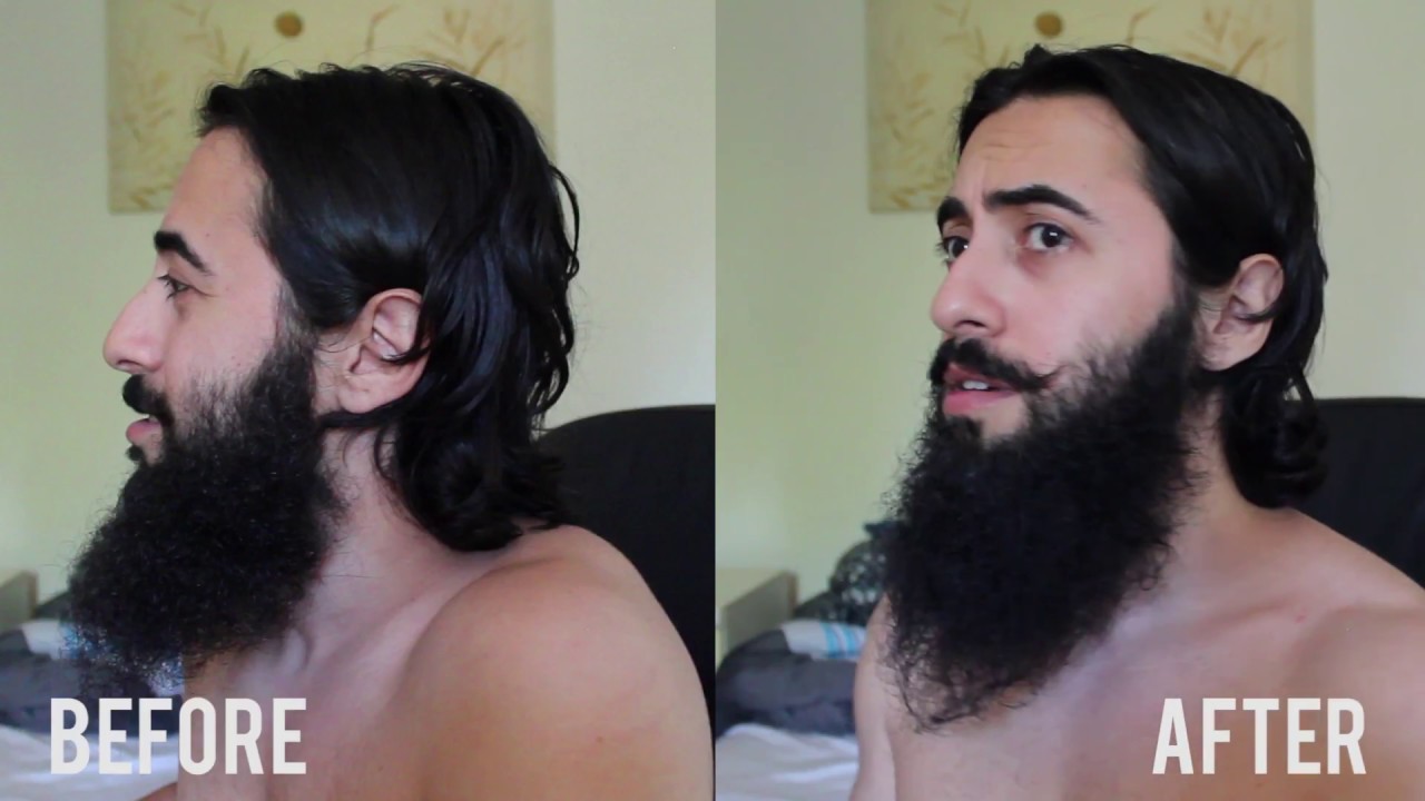 Beard Grooming with Cocoa Butter - YouTube