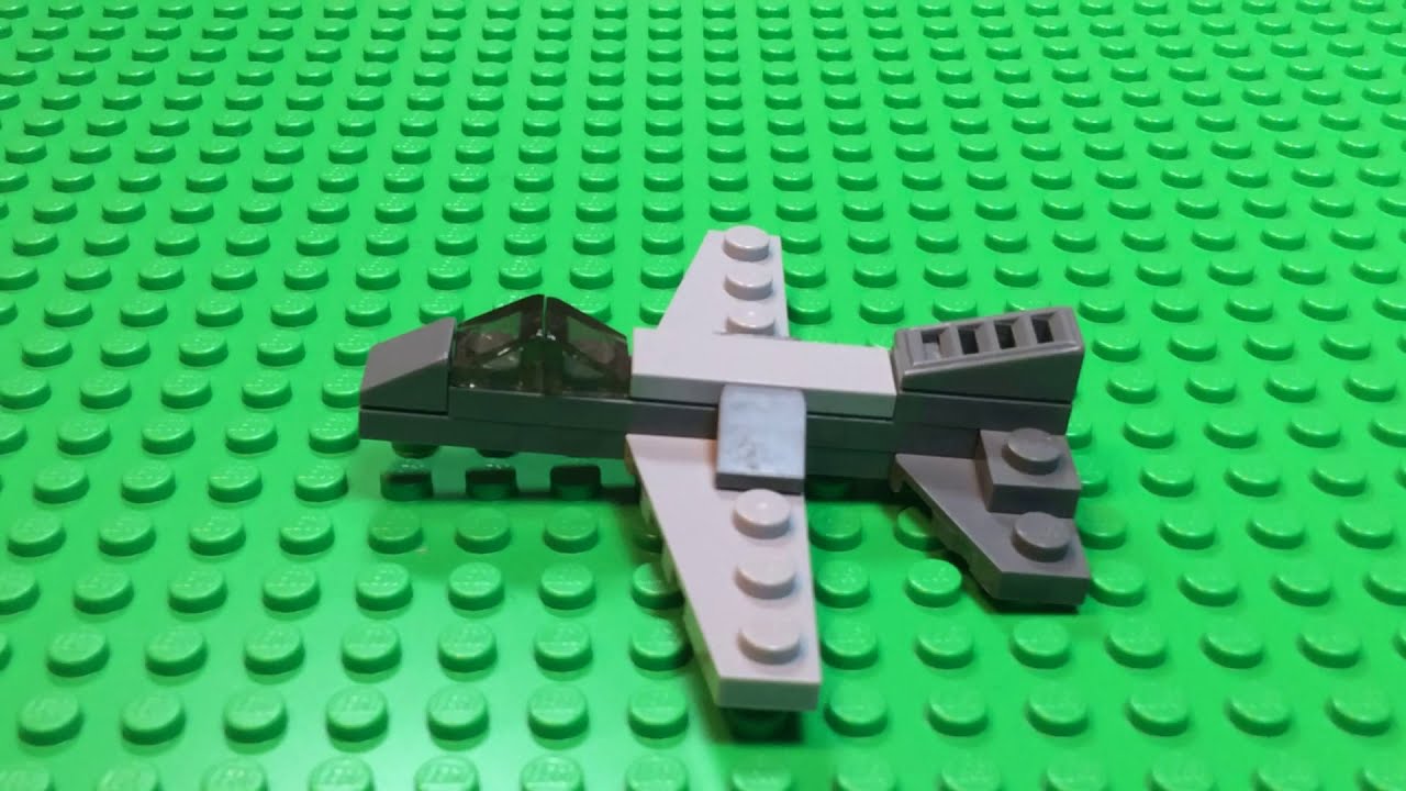 How To Make A Mini LEGO Jet - YouTube