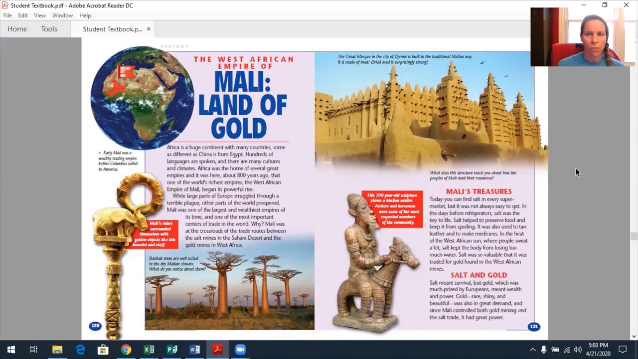 Ancient Mali Lesson (PART 1/2) - w/ Mrs. Rotondi - YouTube