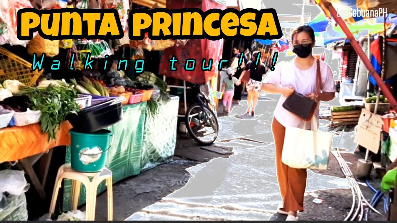 #cebucity 🇵🇭 PUNTA PRINCESA WALKING TOUR | Virtual Tour | March 2024 ...