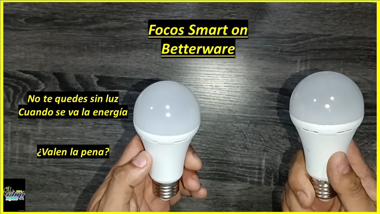 Focos Smart on de betterware. Para tener iluminada tu casa aunque se ...