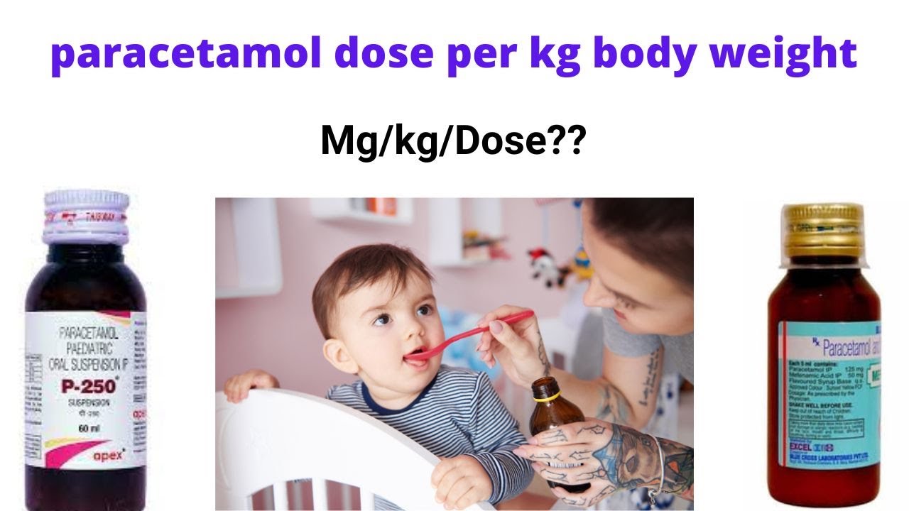 paracetamol dose per kg body weight| paracetamol dose for babies ...