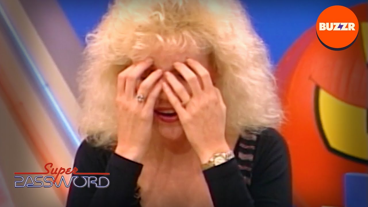 Super Password | Rebecca is Super Stumped! | BUZZR - YouTube