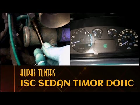 Cara setting ISC Idle Speed Control Timor DOHC - YouTube