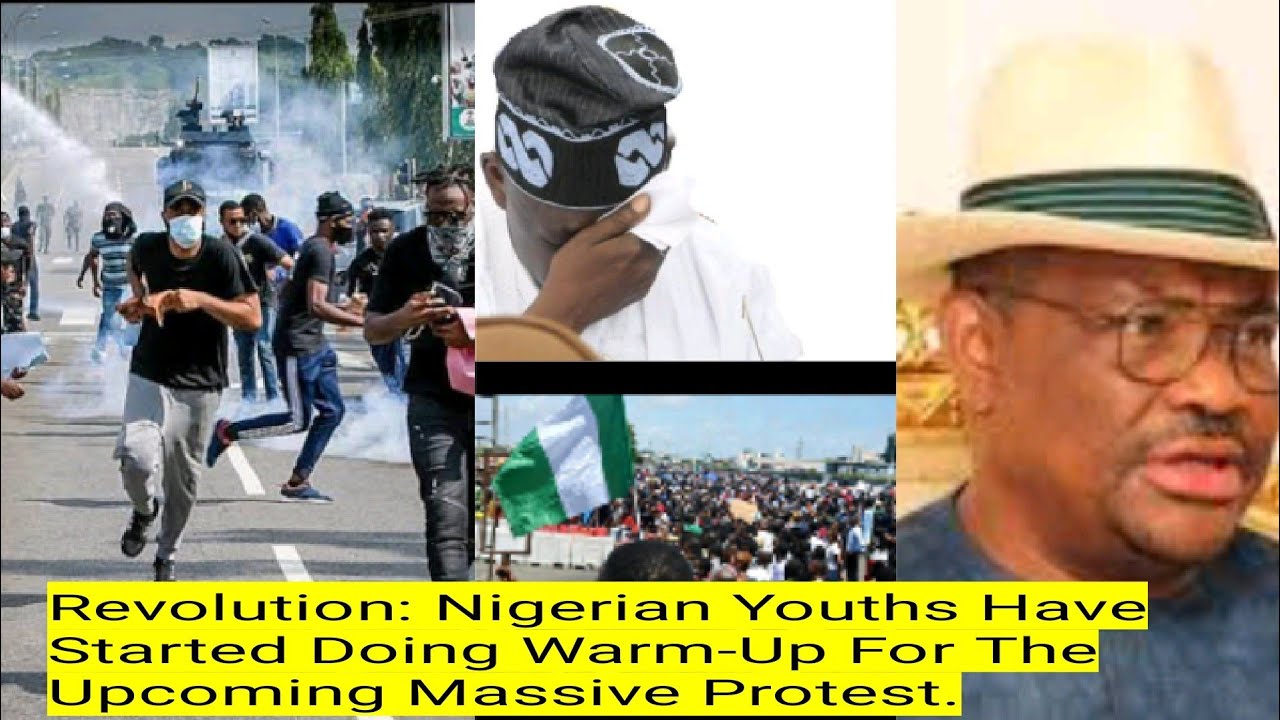 Revolution: Nigerian Youths Have Started Doing Warm-Up For The Upcoming ...