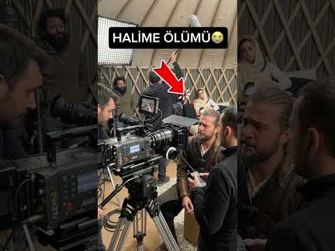 😭 Halime Şehadeti  😭Diriliş Ertuğrul Kamera Arkası 📸 #pakistan #ertugrul #movie #shorts