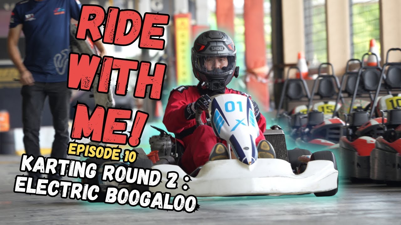 Can I beat my personal best? One more round of Kart racing! - Ride With ...