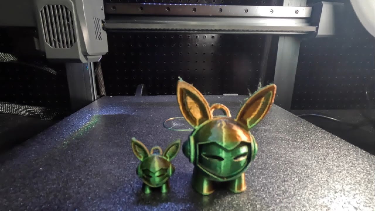 3D Printed Easter Marvin on the Artillery X4 Plus S1 - YouTube