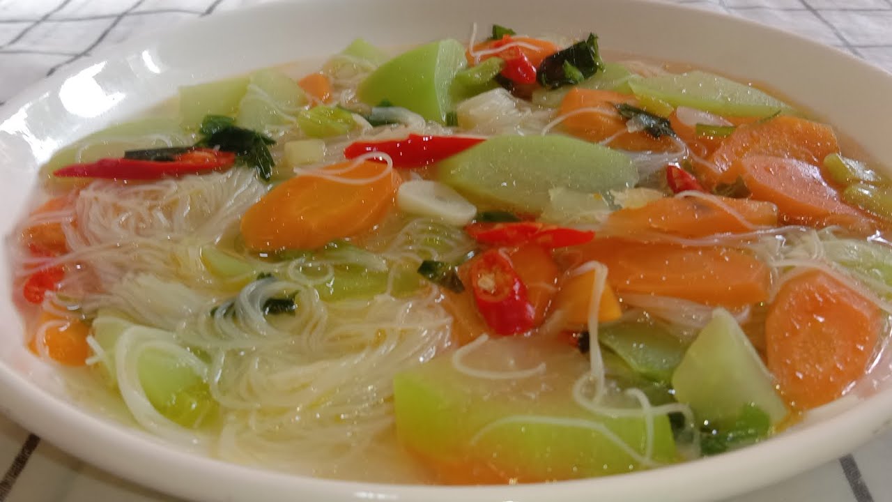 NIKMATNYA KEBANGETAN !! RESEP SAYUR BENING LABU SIAM SOUN YANG ENAK DAN ...