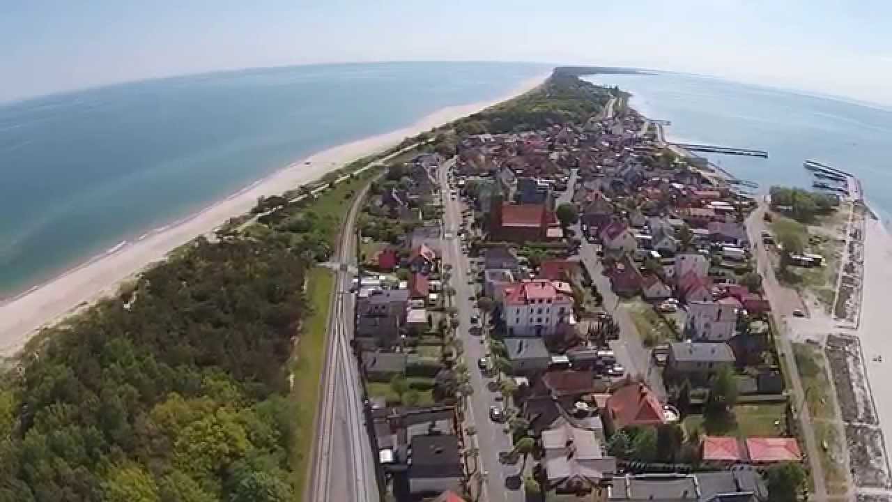 Półwysep Helski. Wieś Kuźnica i miasto Hel. - YouTube