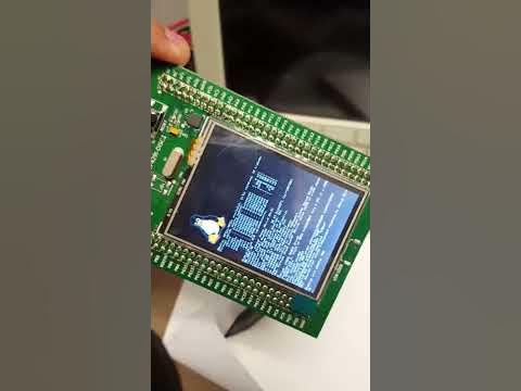 UcLinux on a STM32F429 discovery board - YouTube