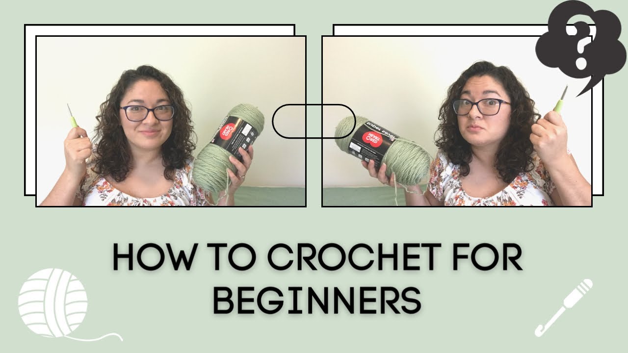 HOW TO CROCHET FOR ABSOLUTE BEGINNERS | Lesson 1 - YouTube