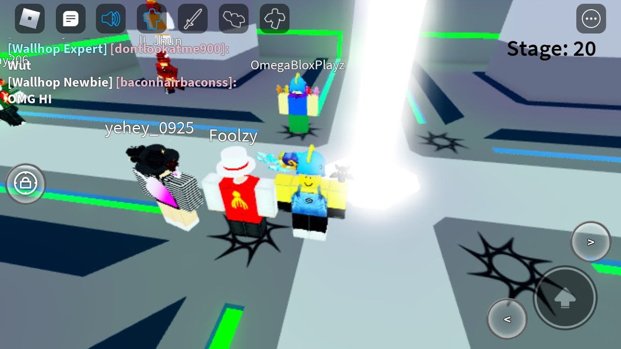 I met foolzy in wall hop practice (alpha) - YouTube