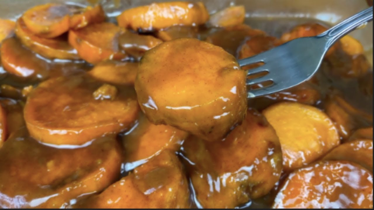 Southern Baked Candied Yams Recipe W My Mamas Secret Ingredient Thanksgiving Recipes Its