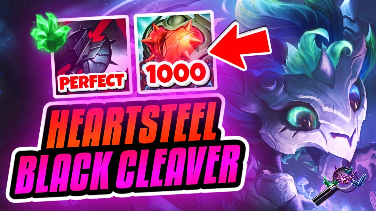 THE PERFECT HEARTSTEEL & BLACK CLEAVER GAME!!! Season 13 Gnar Ranked ...
