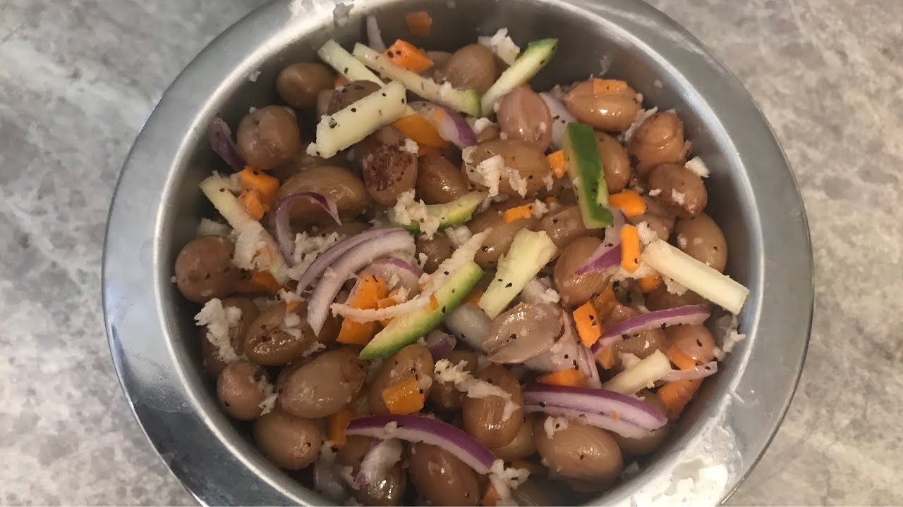 Make Beach Style Peanut Sundal at Home | Peanut Sundal Recipe - YouTube