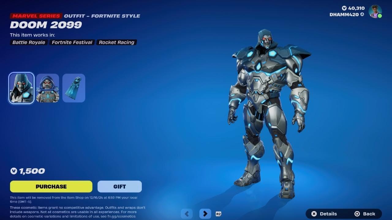 Fortnite 🔥 NEW DOOM 2099 SKIN & PICKAXE PLUS HUGE UPDATE TONIGHT!! Item ...