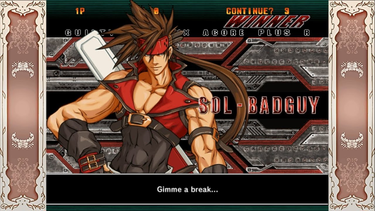 All Sol Badguy Win Quotes | Guilty Gear XX Accent Core Plus R - YouTube