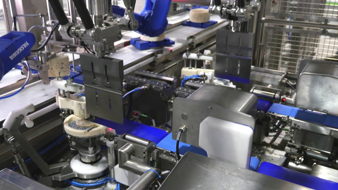 Ultrasonic Dividing for Wheel Cheese | Diviseuse / Découpe à Ultrasons ...