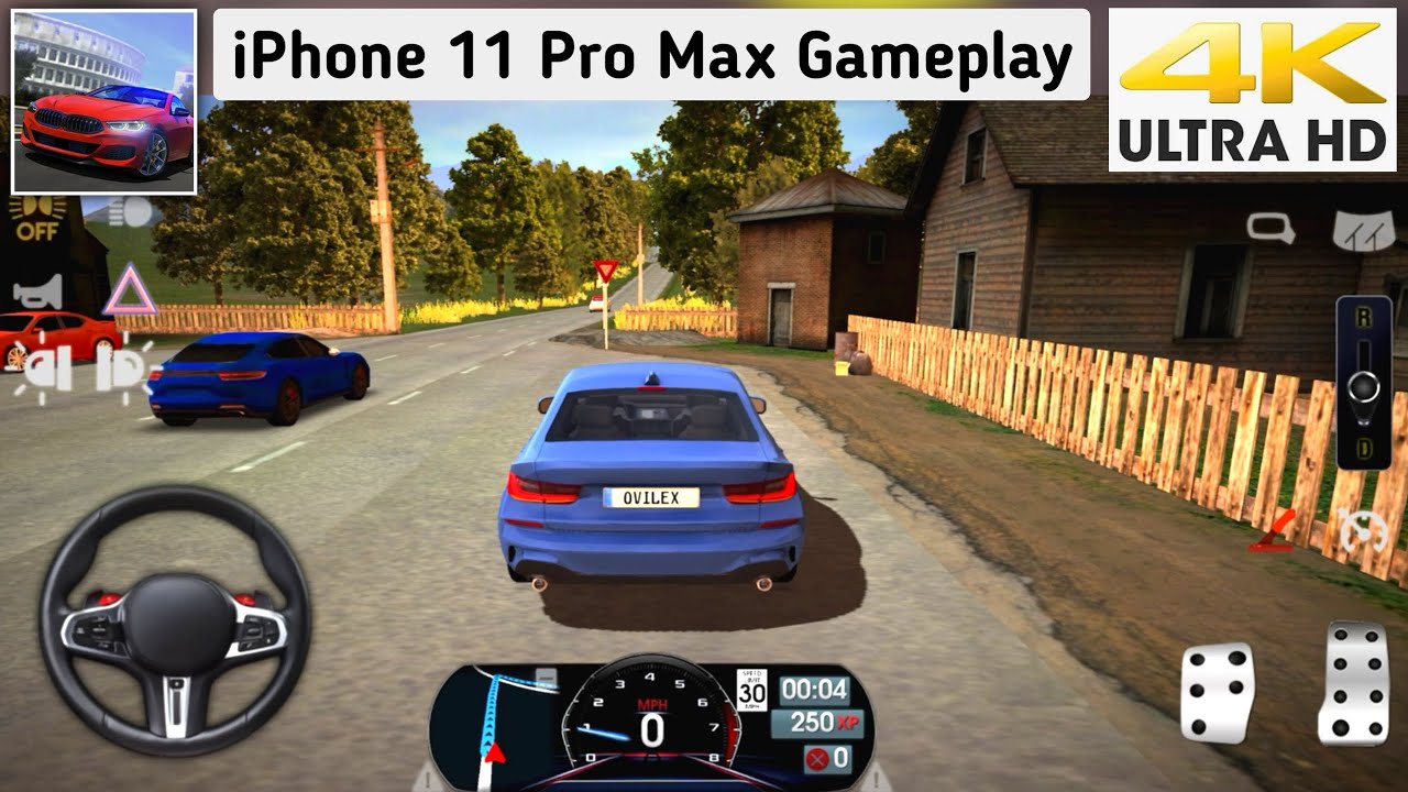 Driving School Sim - iPhone 11 Pro Max 4k 60fps Gameplay - YouTube