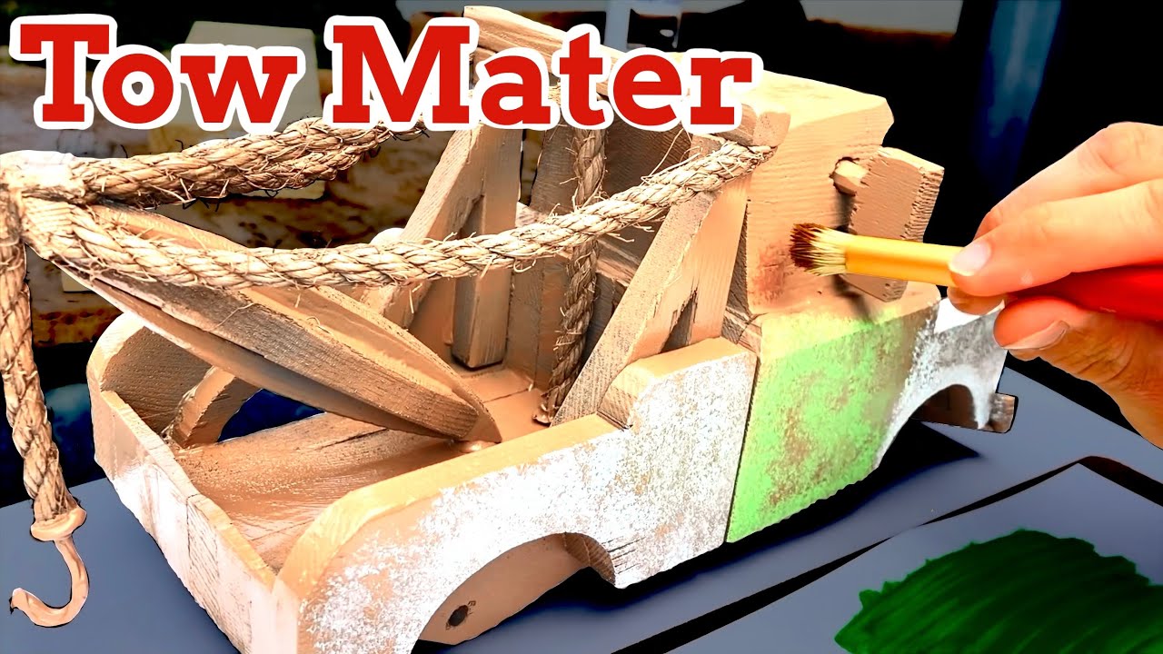 wood TOW MATER in 13 hrs - YouTube