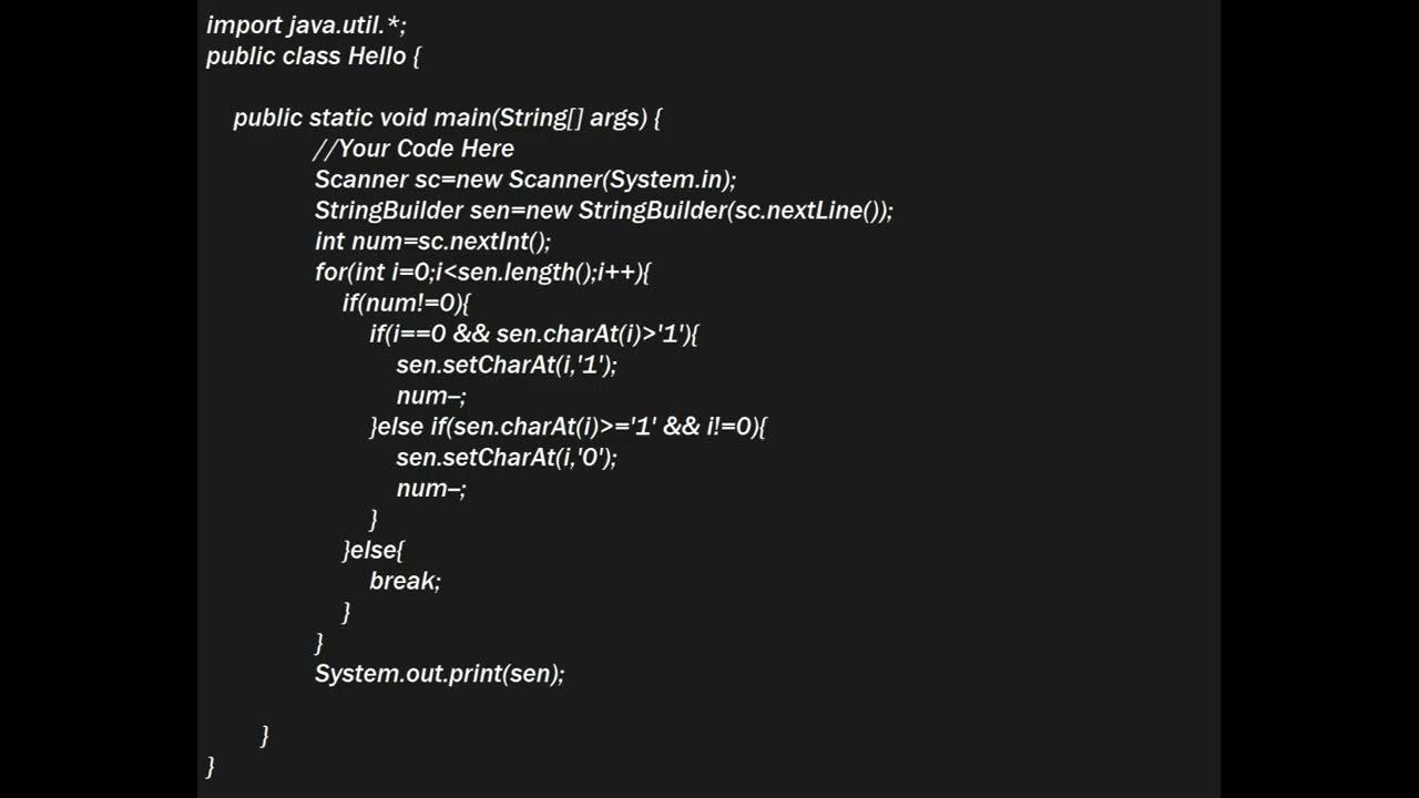 SkillRack- Daily Challenge - Minimum Possible Integer (Program Id: 9354) 28-08-23 - YouTube
