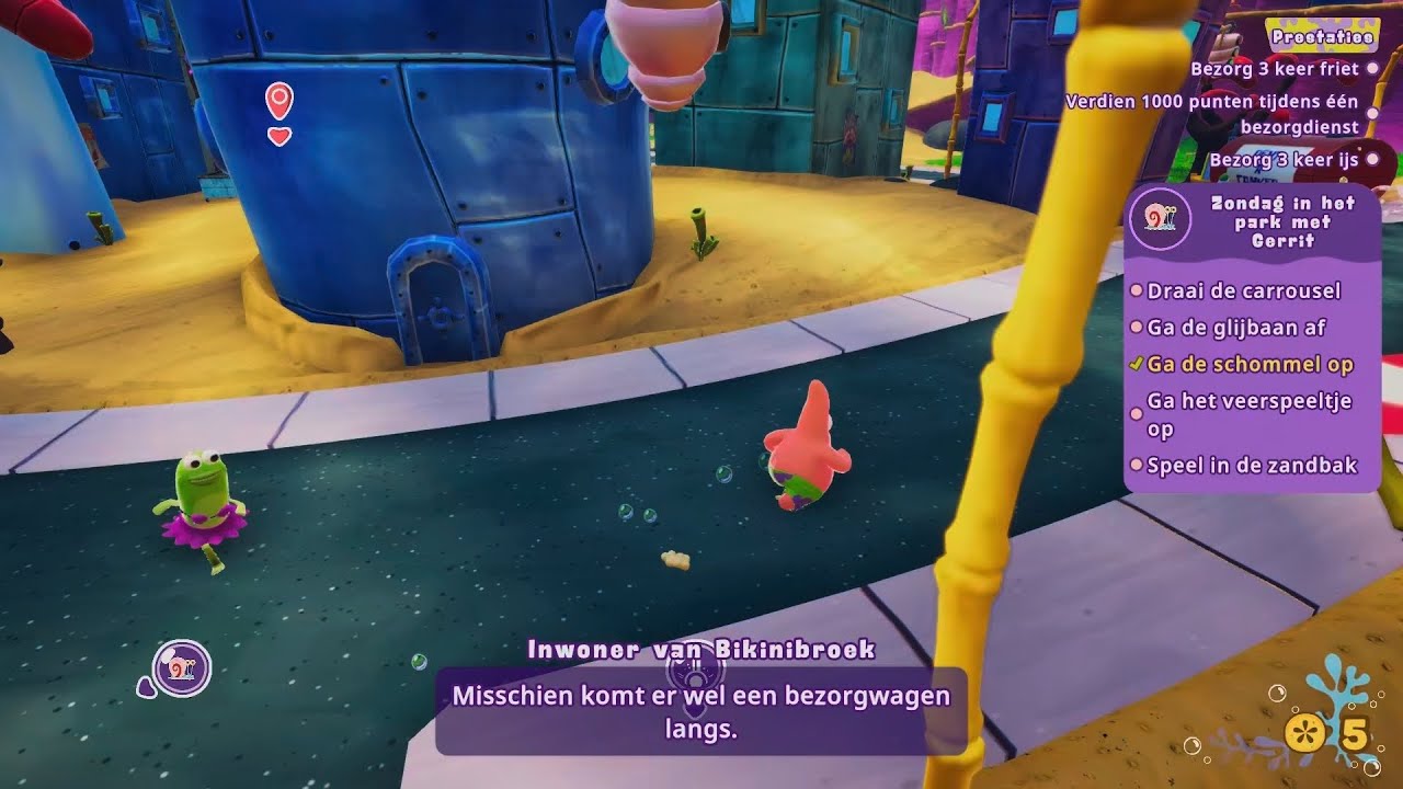 Spongebob Squarepants™ De Patrick Ster Videogame part 1 - YouTube
