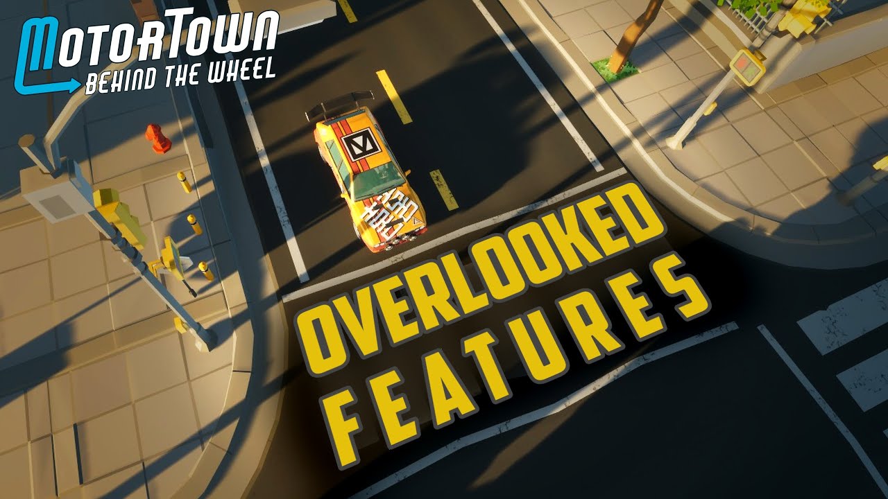 Motor Town: Cool And Useful Features That Are Often Overlooked - YouTube