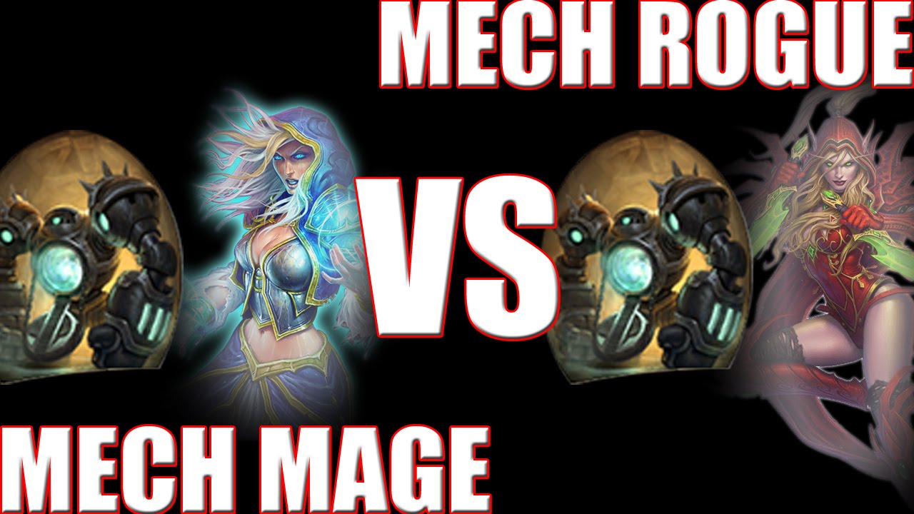 Hearthstone Mech Mage vs. Mech Rogue [FUNNY ENDING] - YouTube