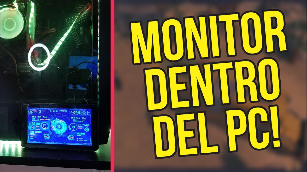 COMO PUSE MONITOR DENTRO DE PC SIN GASTAR UN PESO! @GeekstarsTips # ...