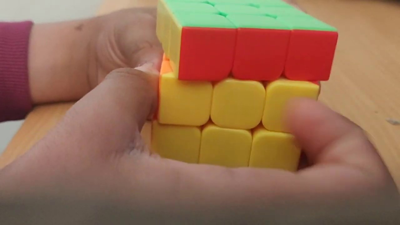 Finger movements for Rubik's cube - YouTube